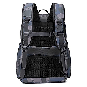 Harley-Davidson Bar & Shield Crinkle Nylon Water-Resistant Backpack - Camo