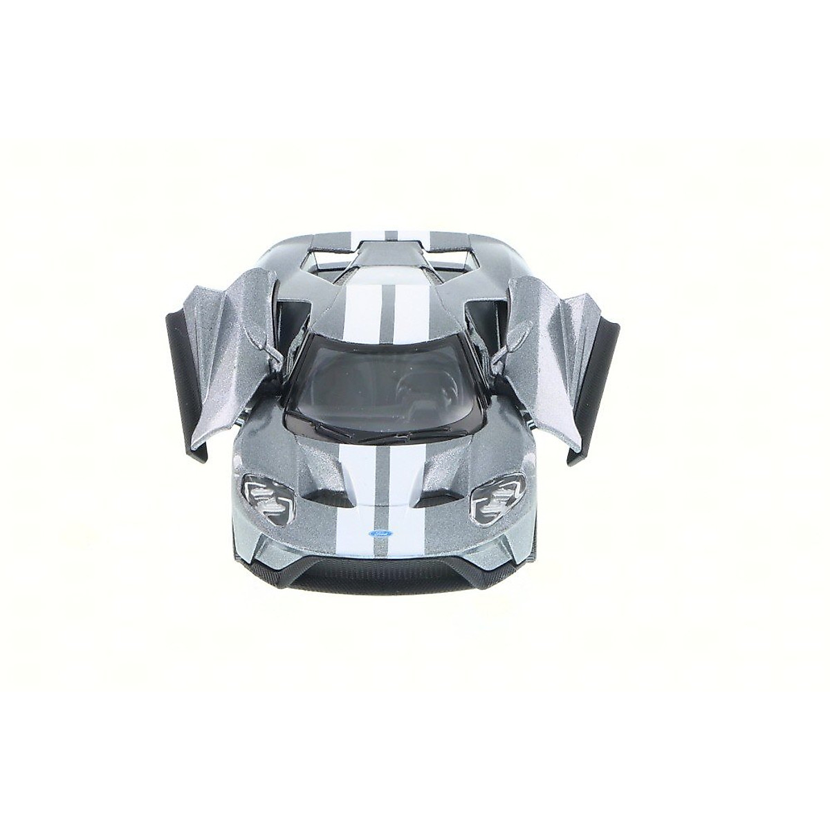 Kinsmart 2017 Ford GT, Silver 5391DF - 1/38 Scale Diecast Model Toy Car