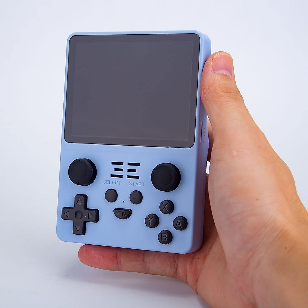 ZOSTER Powkiddy RGB20S Handheld Game Console Portable Retro Built in 10,000 Games 16G+32G 3.5 Inches IPS Screen Open Source System Arcade Game Console Toy Gift for Kids Adults