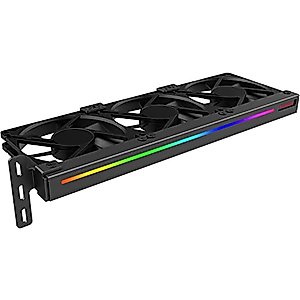 ASIAHORSE Graphic Card Cooler 3 x 92mm Fan with Led Frame,Support ASUS Aura SYNC/MSI Mystic Sync/ASROCK Aura RGB/GIGABYTE RGB Fusion (5V 3 Pin Addressable headers)