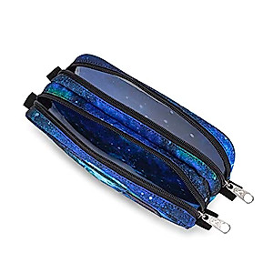 JanSport Large Accessory Pouch, Cyberspace Galaxy, One Size