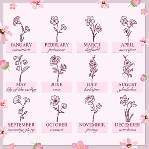 Mothers Day Gifts for Grandma, Personalized Grandma's Garden 40 Oz Tumbler with Birth Flowers, Nana's Tumbler 10 Colors - Up to 6 Flowers, Engraved Stainless Steel Travel Mug with Handle and Straw