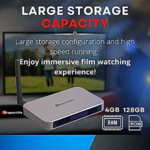 Elite Max Series 4Gb 128GB Android 11 IP TV Box New Technology