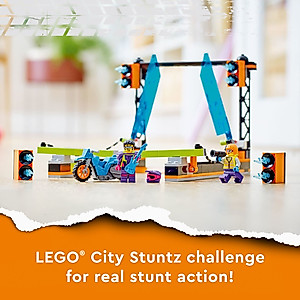 LEGO City Stuntz The Blade Stunt Challenge 60340 Building Toy Set for Boys, Girls, and Kids Ages 5+ (154 Pieces)