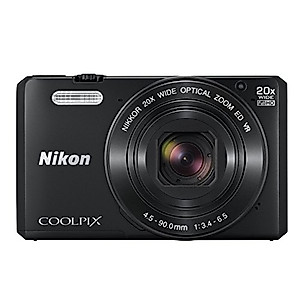 Nikon COOLPIX S7000 Digital Camera (Black) - International Version (No Warranty)