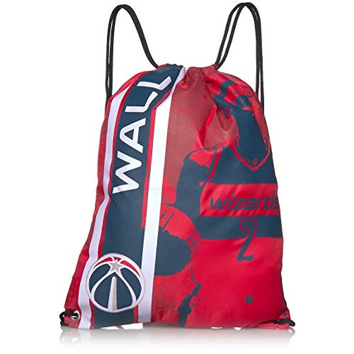 FOCO NBA Washington Wizards Wall J. #2 Elite Drawstring Backpack