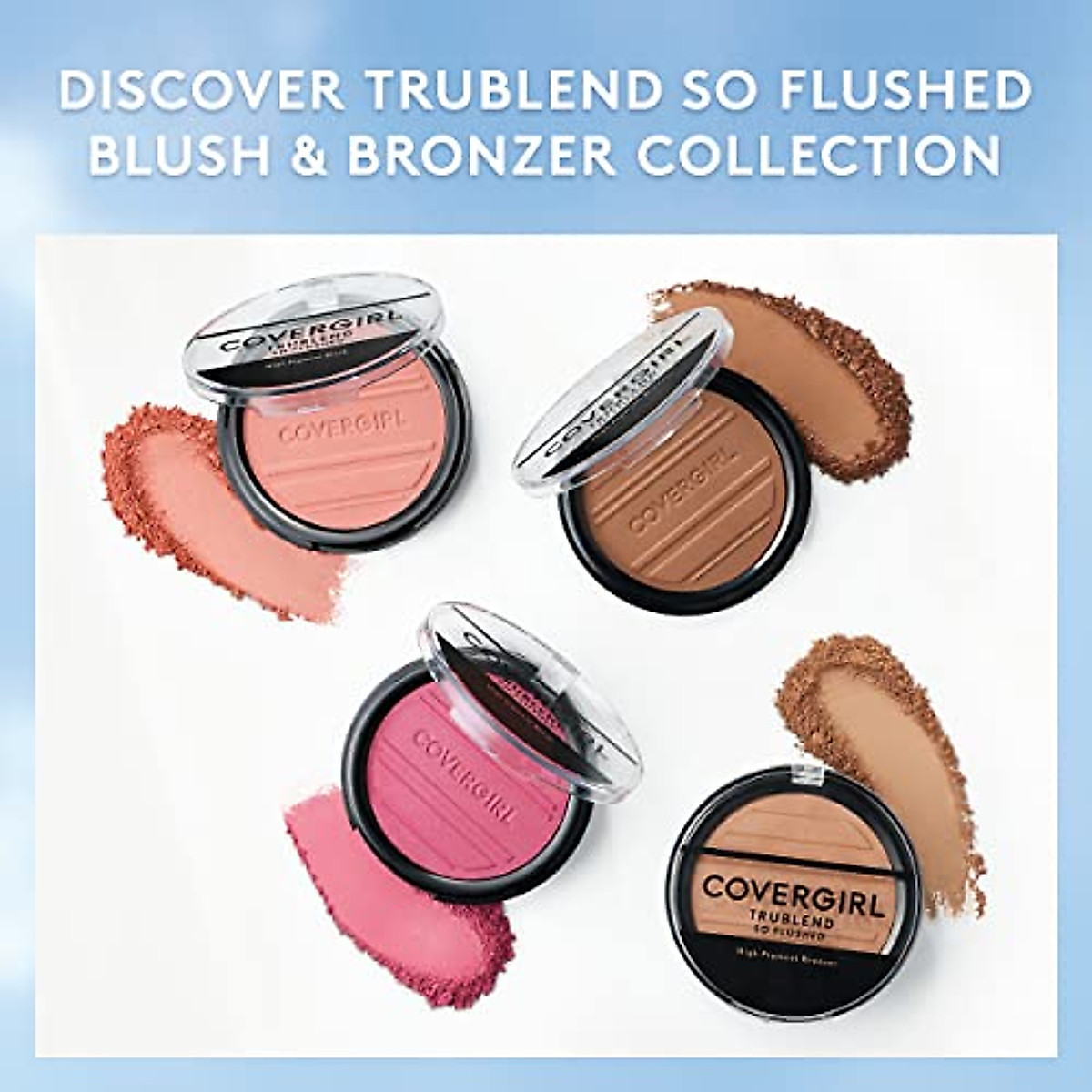 COVERGIRL COVERGIRL Trueblend so Flushed High Pigment Blush & Bronzer, Sweet Seduction, Sweet Seduction, 0.33 Ounce