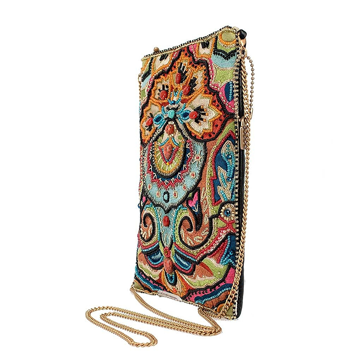 Mary Frances Party on The Patio Mini Crossbody Handbag, Multi