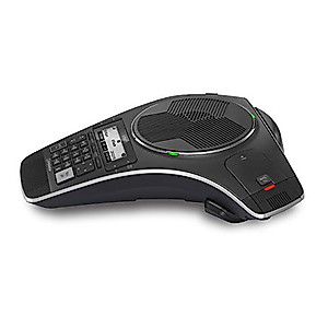 VTech VCS712 ErisStation DECT 6.0 Wireless Conference Phone with Two Wireless Mics Using Orbitlink Wireless Technology, Full-Duplex Speakerphone, Small & Medium Business, up to 24 Hrs. Talk time