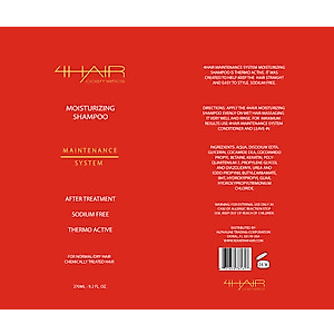 4Hair Sodium Free Moisturizing Shampoo 10 fl oz