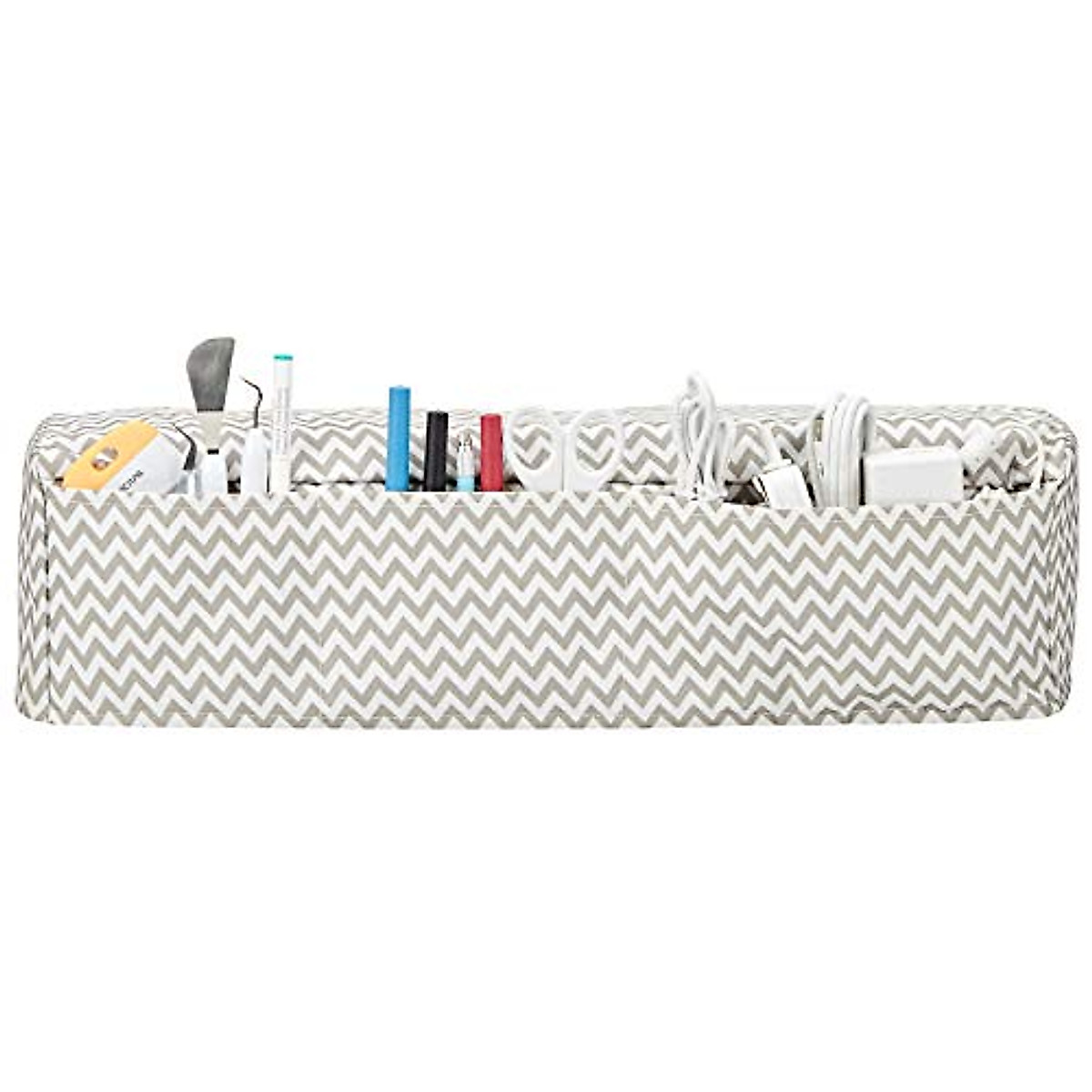 HOMEST Dust Cover with Back Pockets Compatible with Cricut Explore Air 2 and Cricut Explore Air, Ripple (Patent Design)