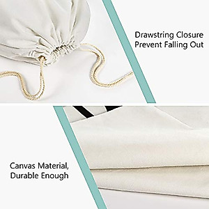 Auihiay 4 Pieces Robber Costume Set Include Canvas Dollar Sign Money Bag Bandit Eye Mask Knit Beanie Cap Gloves for Halloween Cosplay Burglar Theme Party