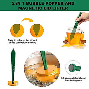 Canning Kit,11pcs Canning Supplies starter kit Include Stainless Steel Steam Rack,Canning Funnel, Jar Lifter, Jar Wrench, Lid Lifter, Canning Tongs, Bubble Remover Tool for Mason Jars Canning Pot