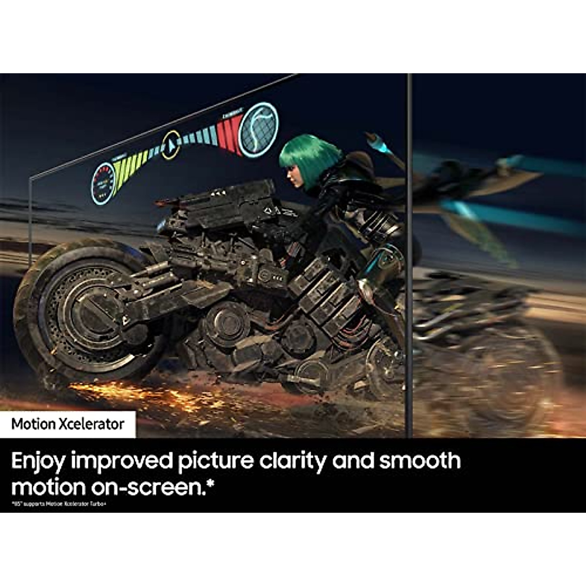 SAMSUNG 85-Inch Class Crystal UHD 4K CU8000 Series PurColor, Object Tracking Sound Lite, Q-Symphony, Motion Xcelerator, Ultra Slim, Solar Remote, Smart TV with Alexa Built-in (UN85CU8000, 2023 Model)