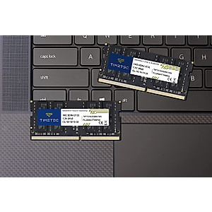 Timetec 32GB KIT(2x16GB) DDR4 2133MHz PC4-17000 Non-ECC Unbuffered 1.2V CL15 2Rx8 Dual Rank 260 Pin SODIMM Laptop Notebook PC Computer Memory RAM Module Upgrade (32GB KIT(2x16GB))