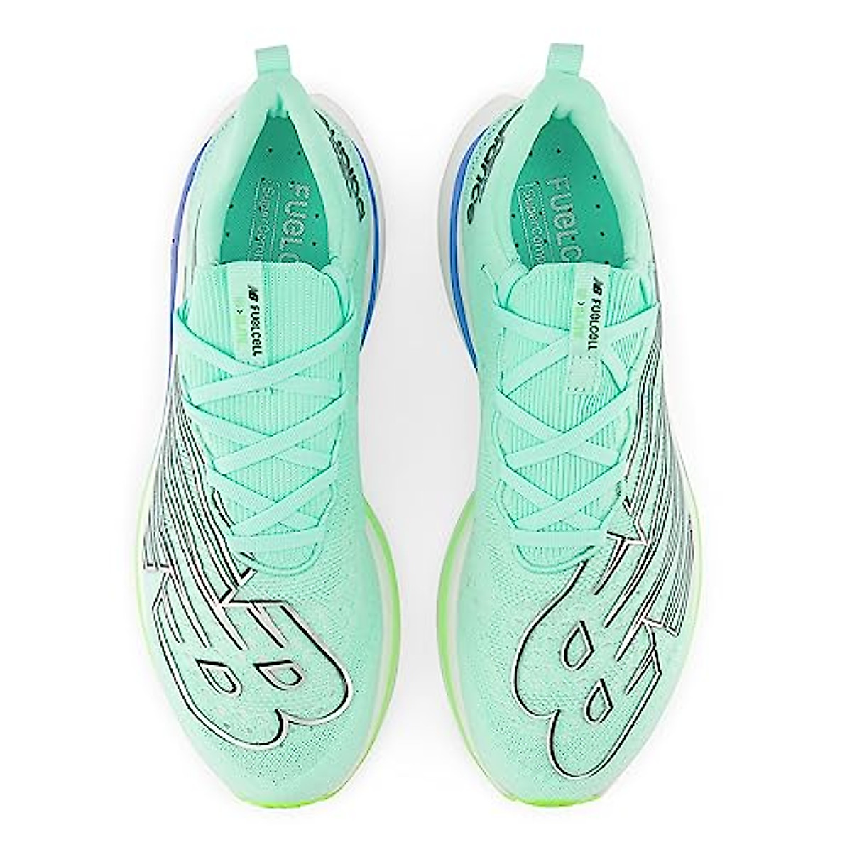 New Balance Men's FuelCell SuperComp Elite V3 Running Shoe, Bright Mint/Pixel Green, 10.5