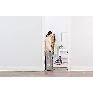 Regalo Retractable Baby Gate, Expands up to 50" Wide, Includes Wall Mounts