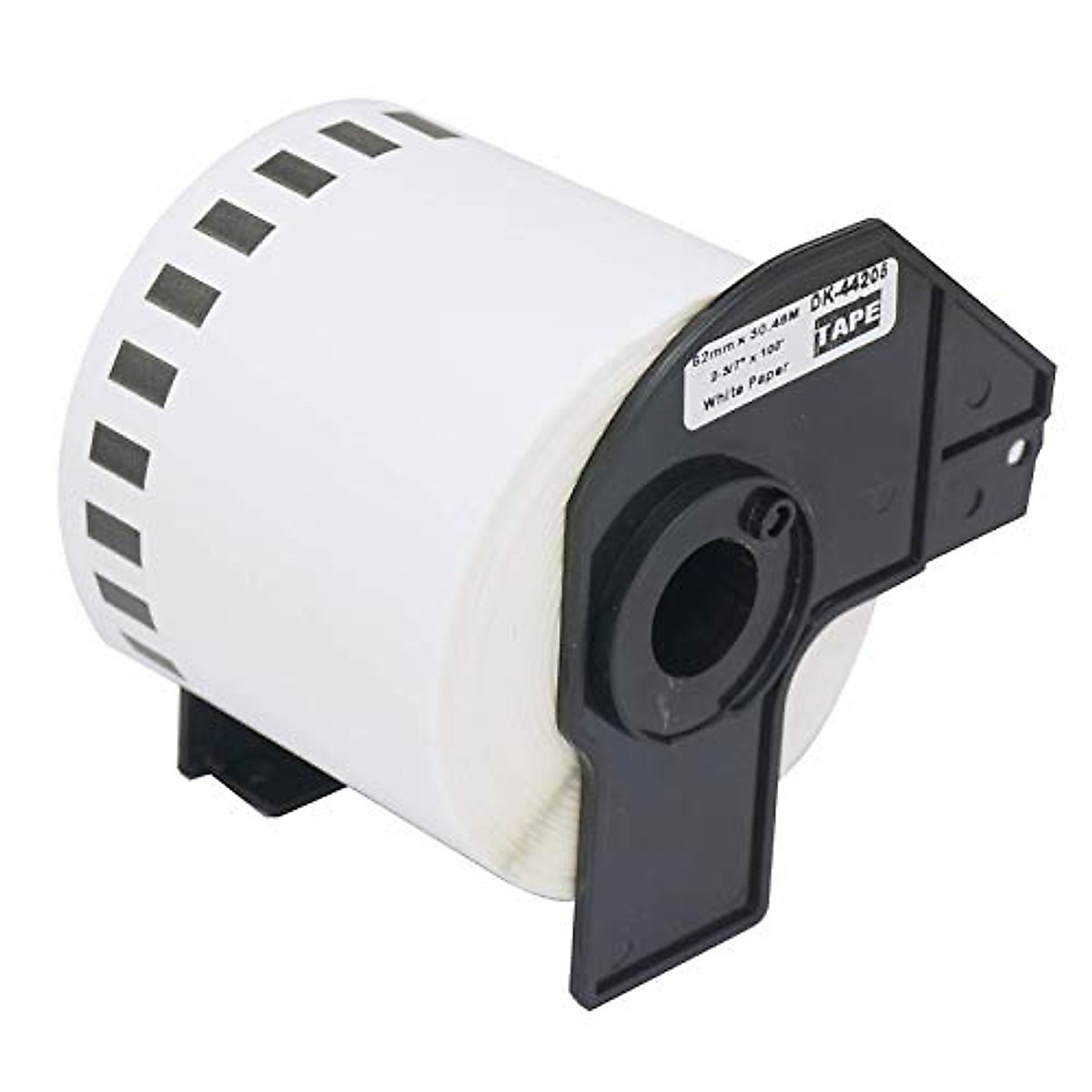 BETCKEY - Compatible Removable Continuous Label Replacement for Brother DK-4205 (2-3/7" x 100'), Use with Brother QL Label Printers [1 Roll]