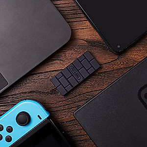 KenSera 8Bitdo Wireless Controller USB Adapter 2 Gamepad Receiver Mini USB Switch Converter Compatible with Switch/Switch OLED, Mac, Raspberry Pi, Playstation, PS5, PC Windows, with Black OTG Adapter