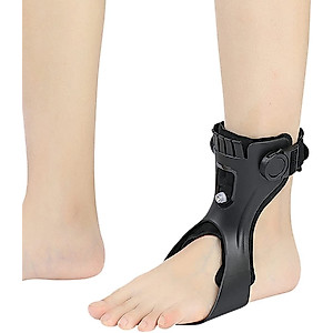 GFBHD Foot Drop orthosis Drop Foot Brace Orthosis Ankle Support Drop Orthosis Rehabilitation Use After Ankle Injury and Fracture (Color : Right Foot, Size : M)