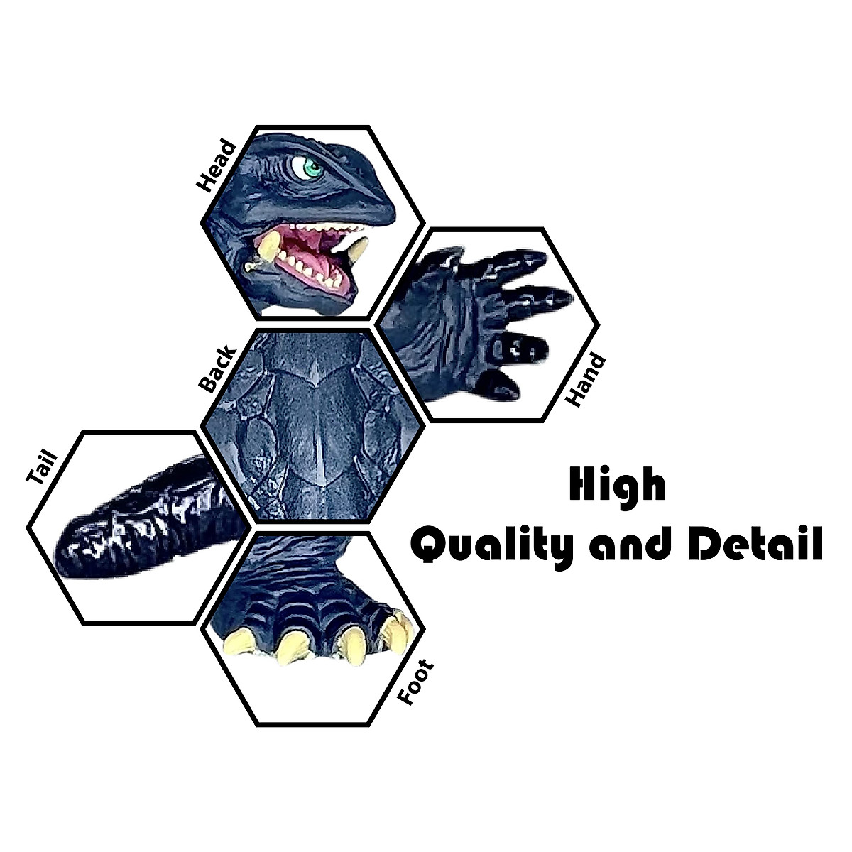 TwCare Set of 10 Godzilla vs Kong Dinosaur Dragon Toys Movable Joint Action Figures, King of The Monsters Shin Ultima Gamera Mecha MechaGodzilla Ghidorah Skull Crawler Destoroyah Cake Toppers Pack