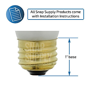 Prysm Incandescent Light Bulb 40-Watt, A15 Appliance Bulb, 40A15