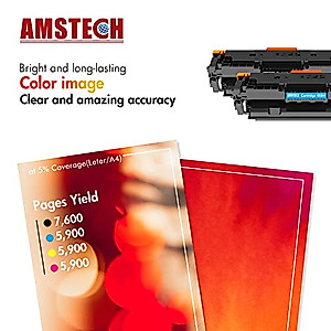 055H 055 MF743Cdw Toner Cartridge High Capacity 4 Pack Compatible Replacement for Canon Cartridge 055 Color ImageCLASS MF743Cdw MF741Cdw MF746Cdw LBP664Cdw Printer Black/Cyan/Magenta/Yellow