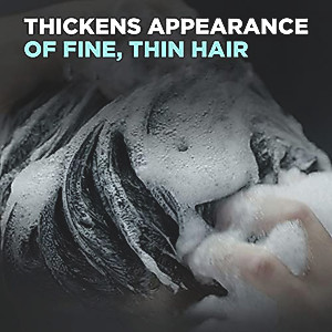 Dove Men+Care 2 in 1 Shampoo and Conditioner Youthfull Revitalize 3 Count For Fine, Thin Hair Men's Shampoo and Conditioner with Bamboo Extract + Biotin 20.4 oz