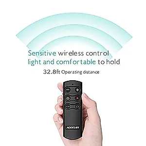 AODELAN Camera Remote Control Remote Shutter Commander for Sony ZV-E10,FX3,A1,a6100, a6400, a6600, a7C, a7 III, a7R III, a7R IV, a9, a9 II, DSC-RX0 II, DSC-RX100 VII, ZV-1; Replace Sony RMT-P1BT