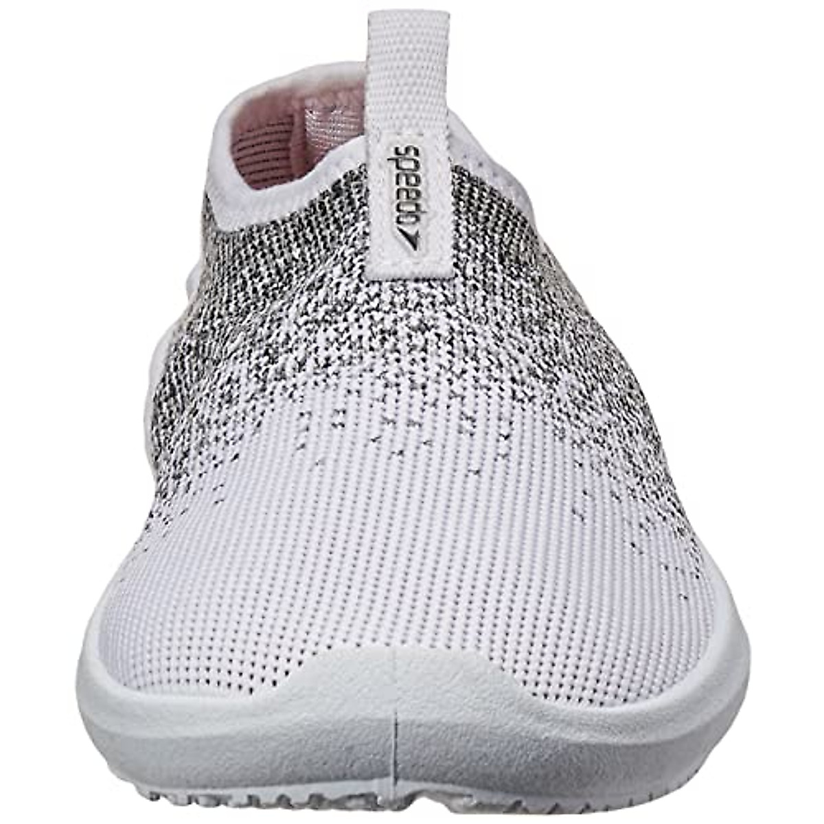 Speedo Women's Water Shoe Surfknit Pro, White/Grey/Black, 8