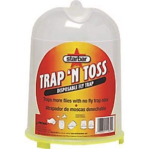 Farnam Home and Garden 14624 Starbar Trap N Toss Disposable Fly Trap