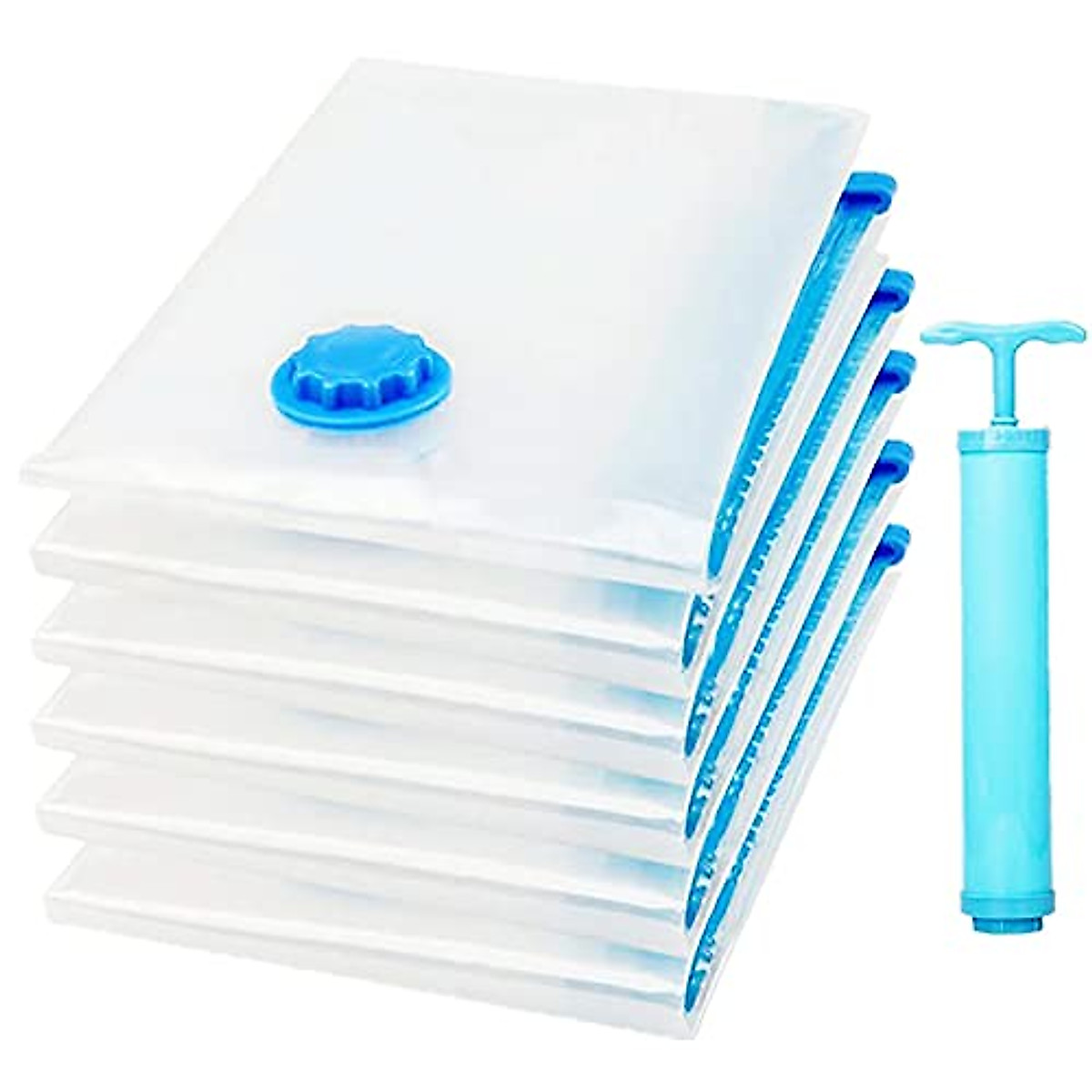 Vacuum Storage Bags Space Saver Bags for Comforters Clothes Pillow Bedding Blanket Storage (4 Pack Jumbo - 40 * 27.5 inches)