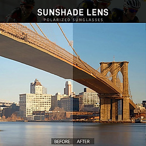 OMEKOL Sports Baseball Sunglasses Men Women Running Cycling Glasses Mountain Bike Goggles MTB Riding Bicycle Eyewear Outdoor(F10)