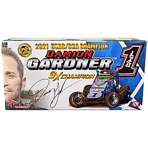 Sprint Car #1 Damion Gardner Performance Online Alexander Racing USAC/CRA (2021) 1/18 Diecast Model Car by Acme A1809900