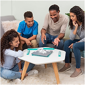 Upwords, The Game of Quick Stacking & Word Hacking with Stackable Letter Tiles, 2022 Edition | Word Games | Board Games for Kids 8-12 | Family Games for Ages 8+