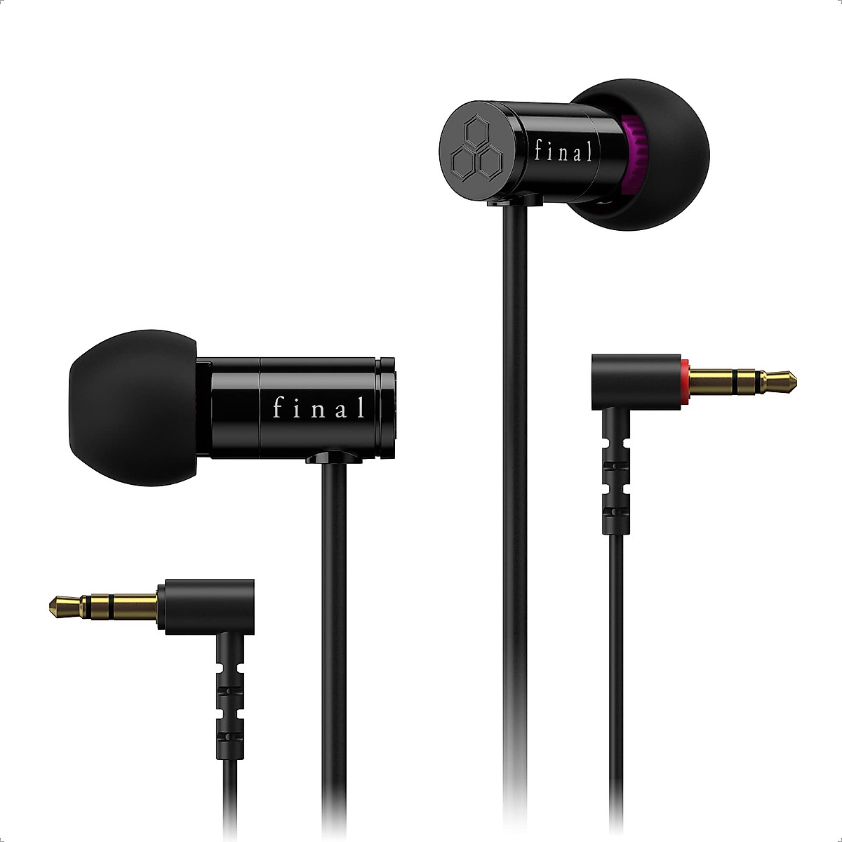final VR1000 – Immersive 3D Live Sound Earphones for Oculus Quest with L/R Separated 3.5mm Gold-Plated Plug