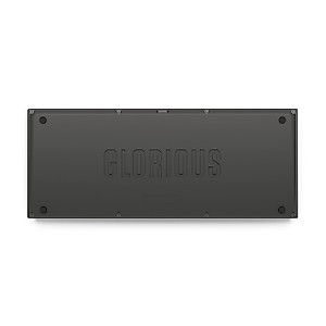 Glorious Gaming GMMK PRO 75% Barebones Black (Frame Only) - Modular Mechanical Gaming Keyboard, TKL Size (75%), 3.3lb Frame, RGB, Fully Customisable, 5-Pin Switch Support