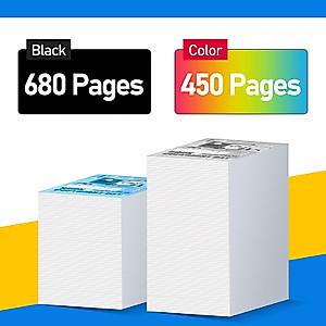 CRTBOTW Remanufactured Ink Cartridge Replacement for Canon PG-245XL CL-246XL 245 246 XL 245XL 246XL (Black&Color) use for Pixma MG2522 MX492 TR4520 MX490 MG3022 MG2922 MG3320 MG2520 TR4527 Printer
