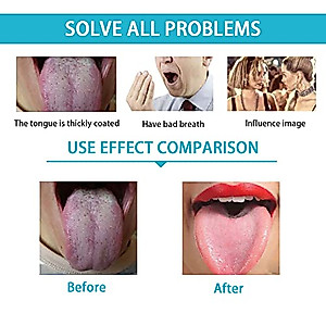 Yiwafu 4 Pack Tongue Scraper,Stainless Steel Tongue Cleaners,Tongue Scraper for Adults, Reduce Bad Breath and Fresh Breath(Silver)