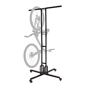 Discount Ramps Elevate Outdoor Bike-Stand-6 74" H Mobile 6-Bike Storage Rac