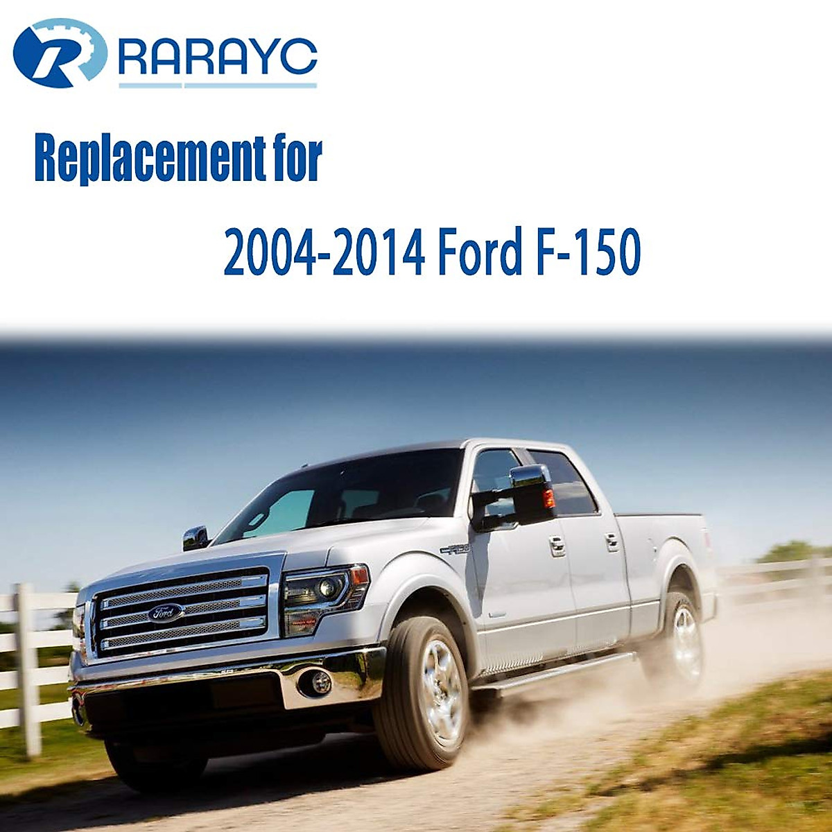 RARAYC Center Console Cup Holder Replacement Cup Pad Gray Compatible with Ford F-150 2004-2014, Bench Seat Console F150 Center Console Accessories (Gray)