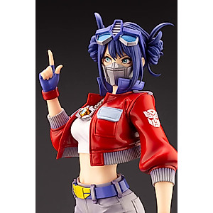 Transformers: Optimus Prime Bishoujo Statue Multicolor