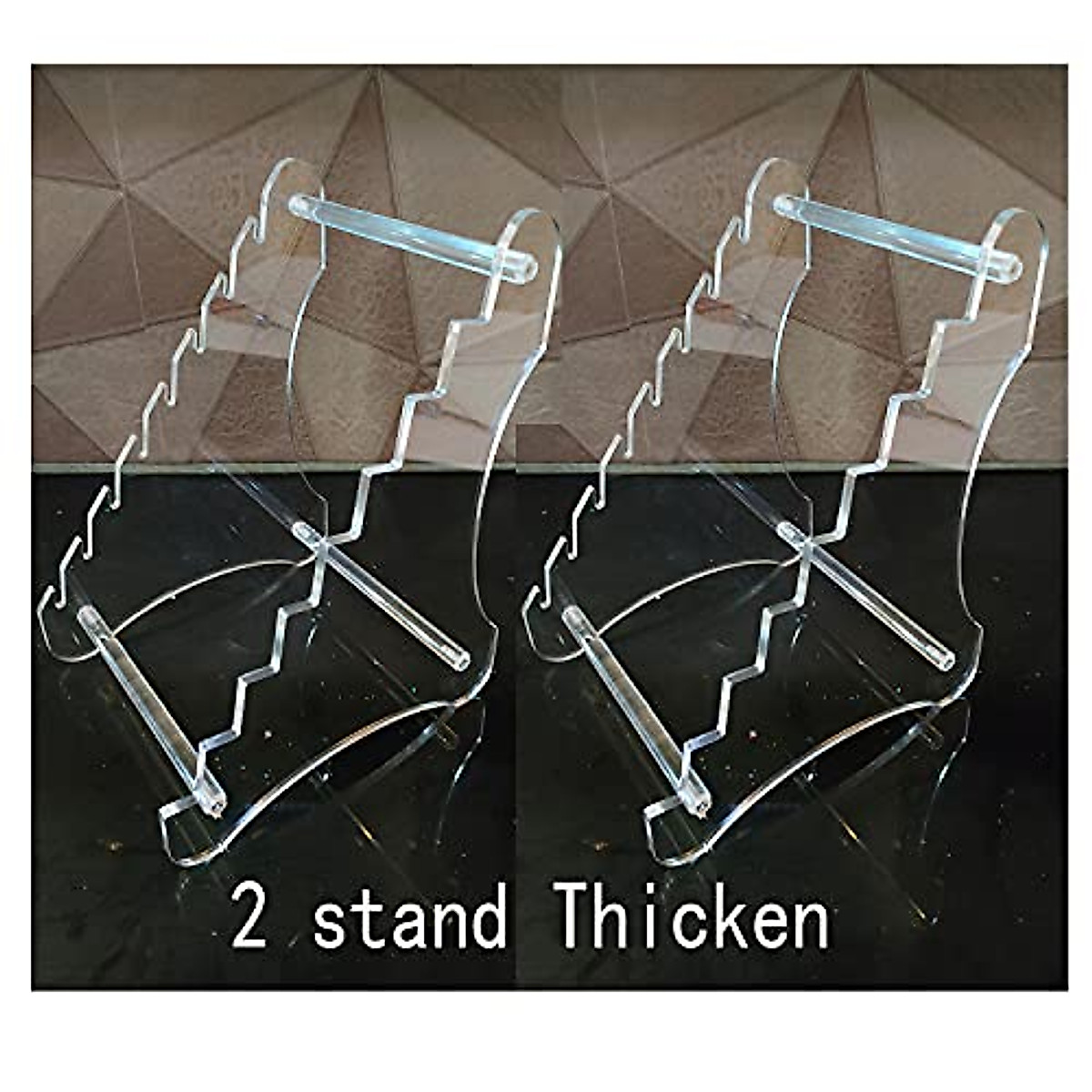 Knife Display Stand 2 Set,Hold On 8 Pcs,Thicken,Daggers Display Stand.