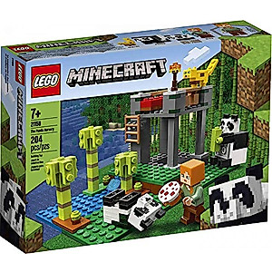 LEGO Minecraft The Panda Nursery 21158 Construction Toy for Kids, Great Gift for Fans of Minecraft and Pandas (204 Pieces)