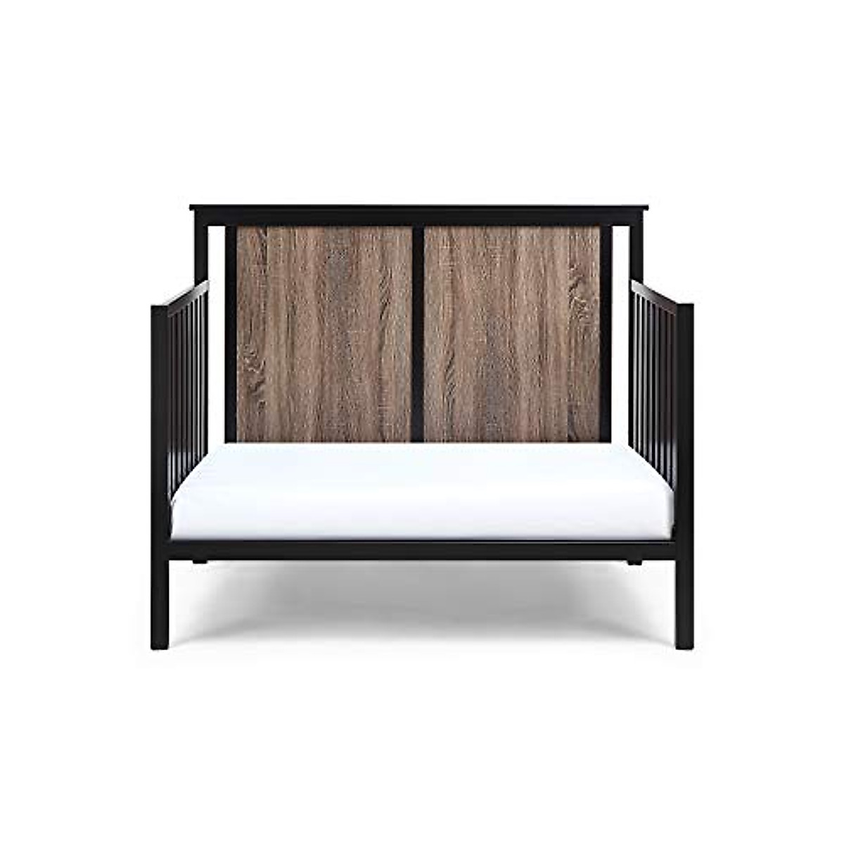 Suite Bebe Connelly 4 in 1 Convertible Crib in Black with Vintage Walnut