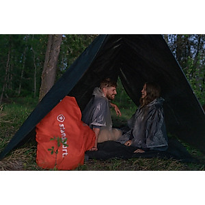 Stansport Medium-Duty Rip-Stop Tarp 14' x 16' - Dark Green