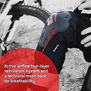 G-Form E-Line Knee Pads, Black, Adult Large