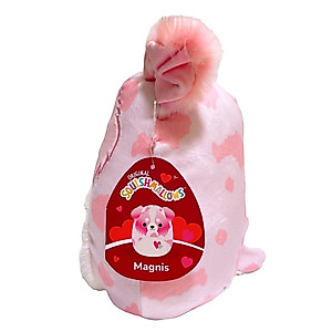 Squishmallows Kellytoy Valentine Squad Plush Toy (8" Magnis The Australian Shepard Dog)