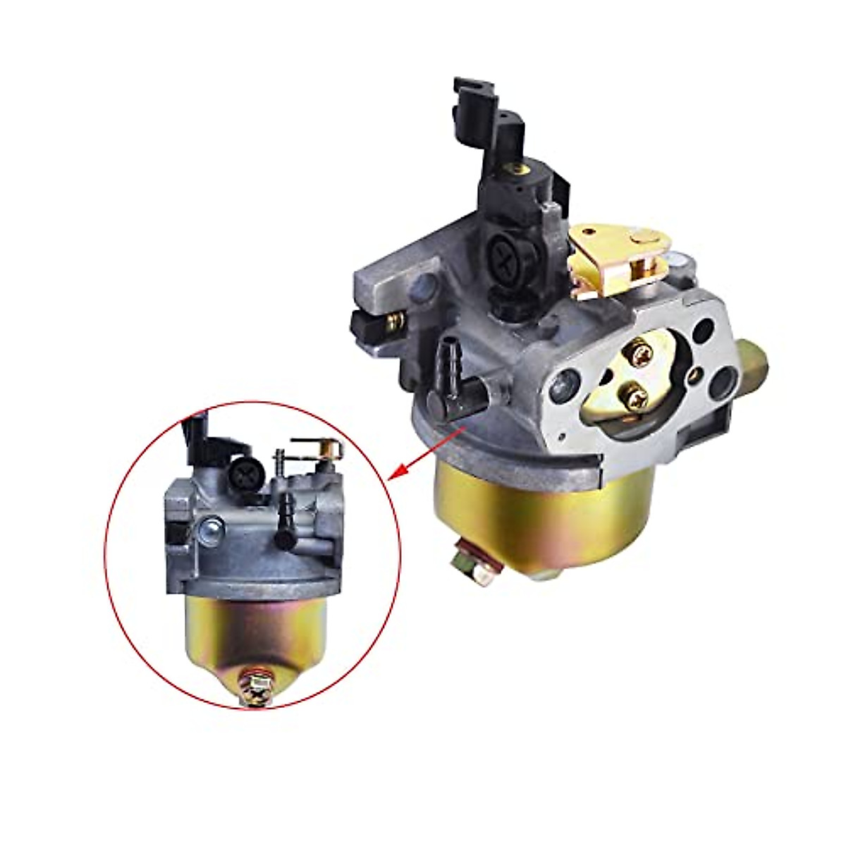 munirater Carburetor Replacement for Troy-Bilt Storm 2410 2420 2620 2690 2690XP Snow Blower Huayi 170-SU 270 MTD 95110974 95110974A 95112705