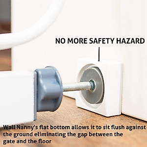 Wall Nanny - Wall Nanny Mini + Wall Nanny Extender Bundle - Baby Gate Wall Protector and Extender